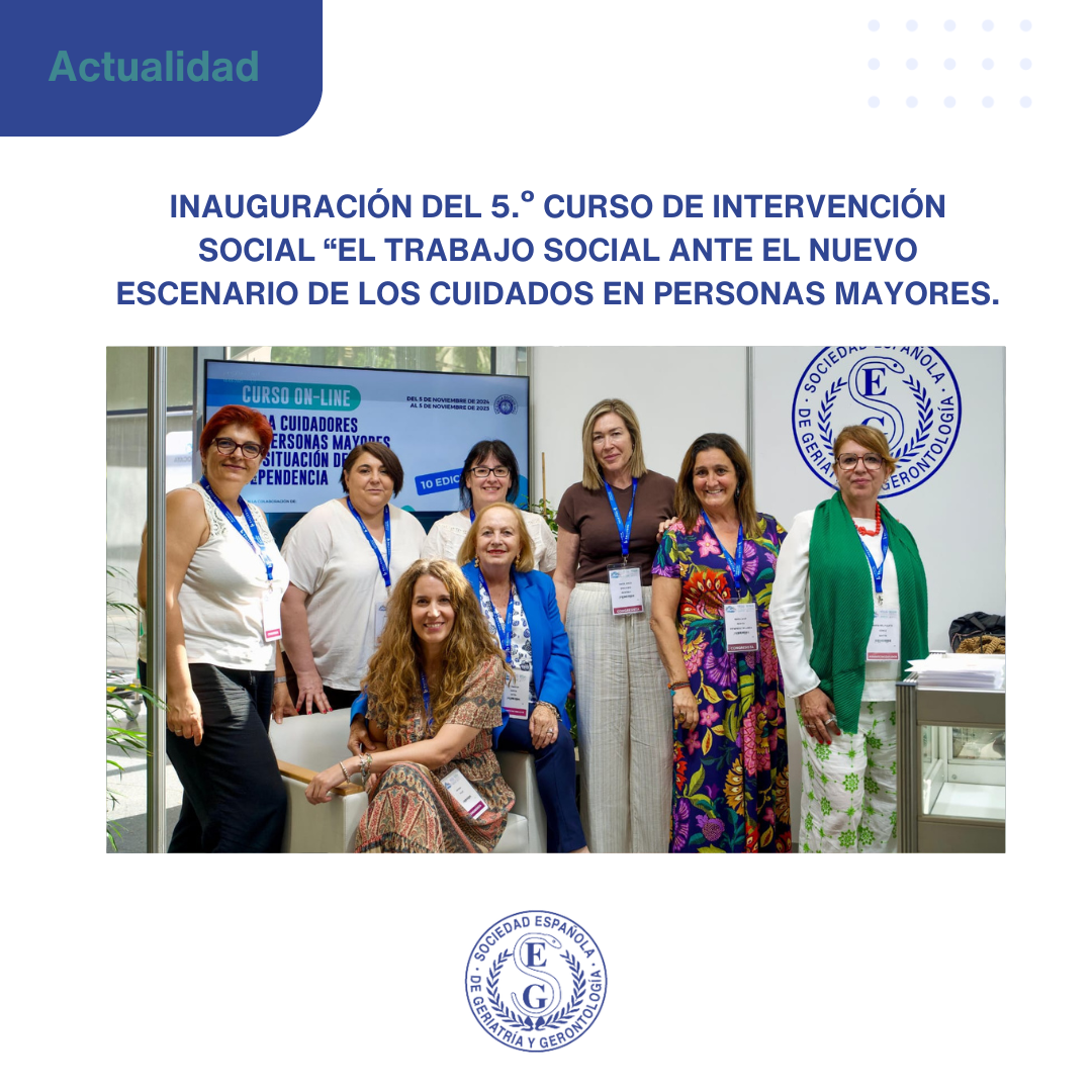 Inauguración del 5.º Curso de Intervención Social “El Trabajo Social ...